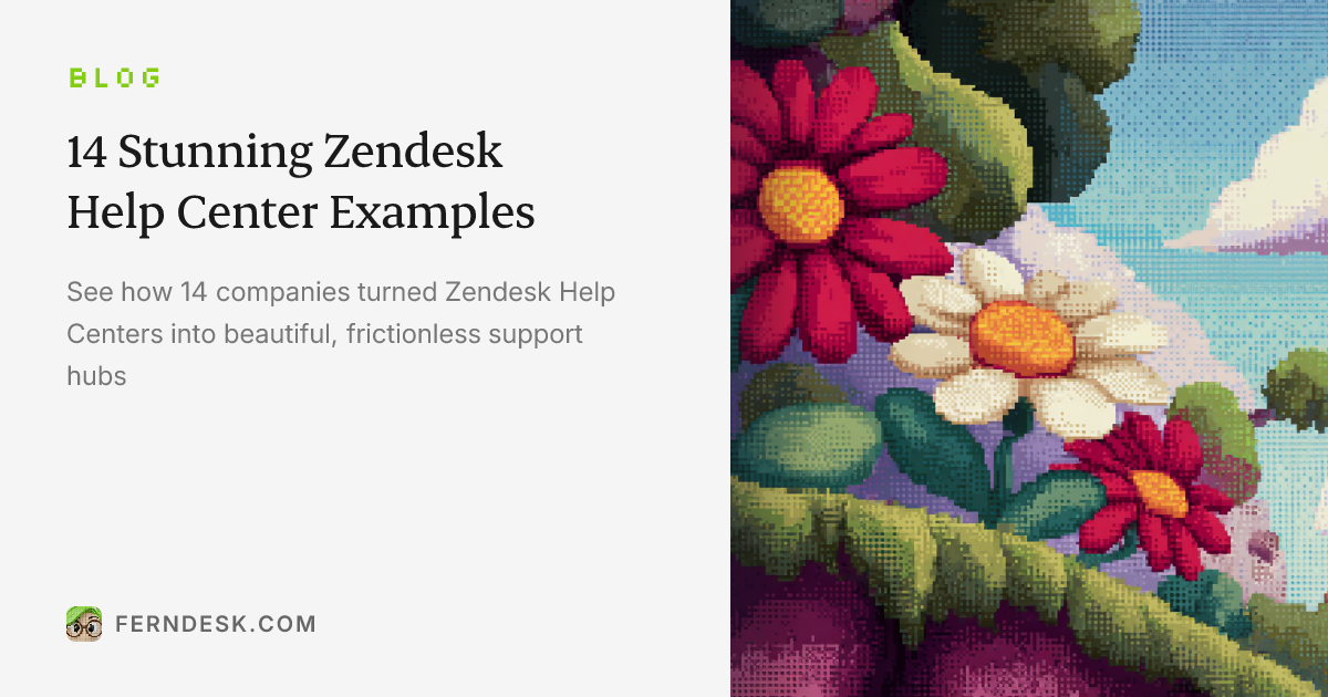 14 Stunning Zendesk Help Center Examples - Ferndesk